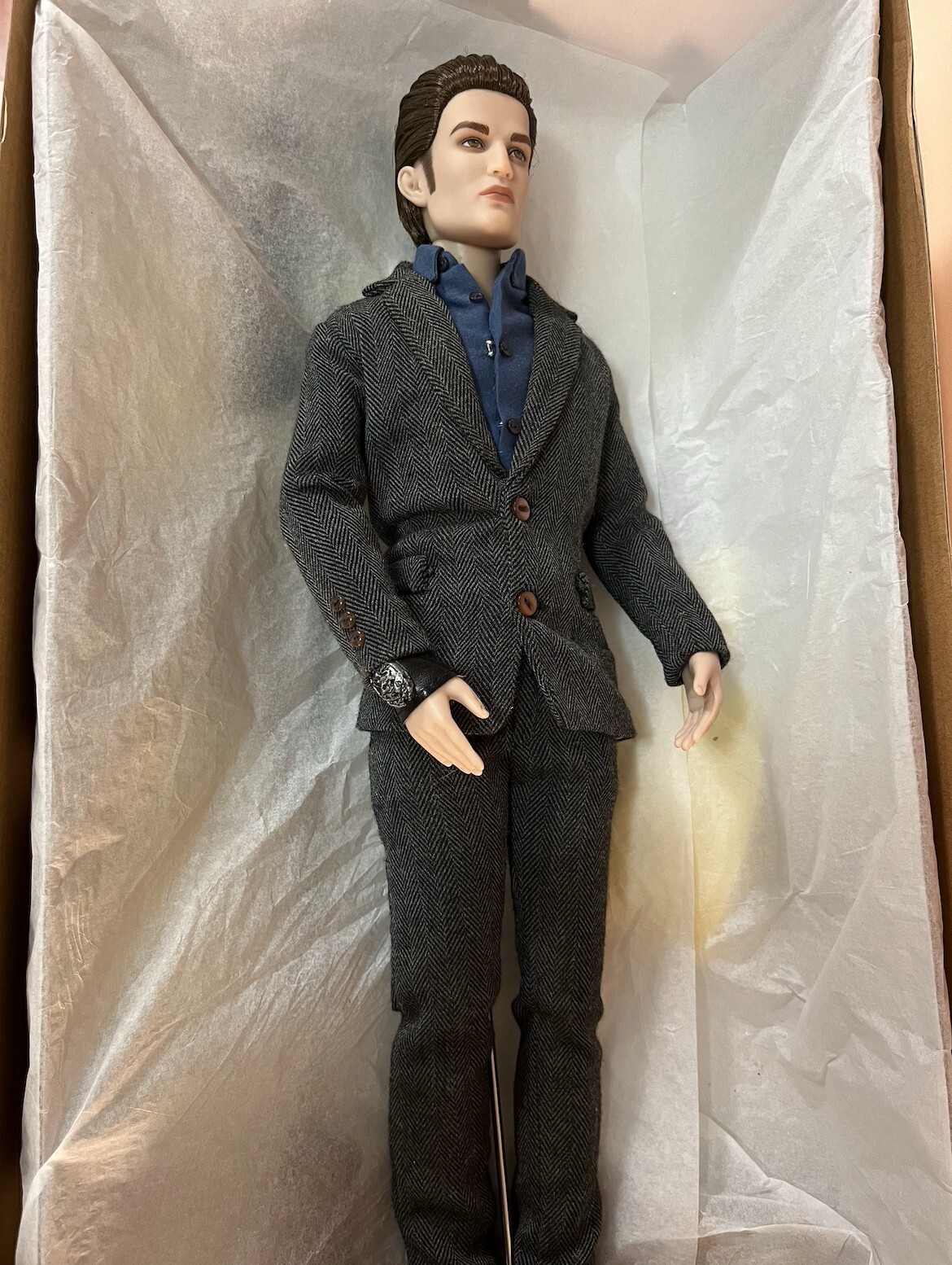 Twilight New Moon Edward Cullen "Distant Devotion" Collectible Tonner ...