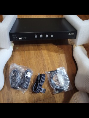 Raritan RSS-104C 4Port SecureKVM 4K DVI USB smart card (CAC) NIAP PP3 ...