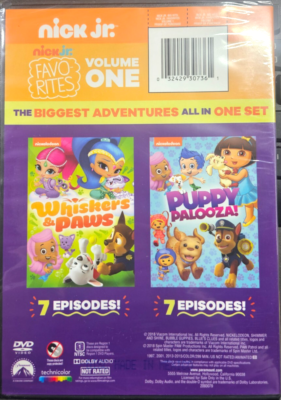 Nick Jr. Dvd