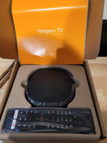 Netgem TV Free view Smart Tv Streaming Box 4K Netgem N7950-T2C-8-AB2 ...