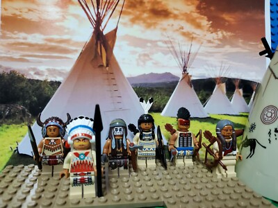 LEGO Native American Indian Village Settlement NEW 100% Genuine LEGO | eBay