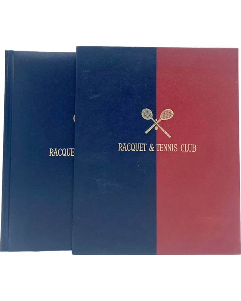 Racquet & Tennis Club New York 2007 Limited Edition Hardcover Book With ...