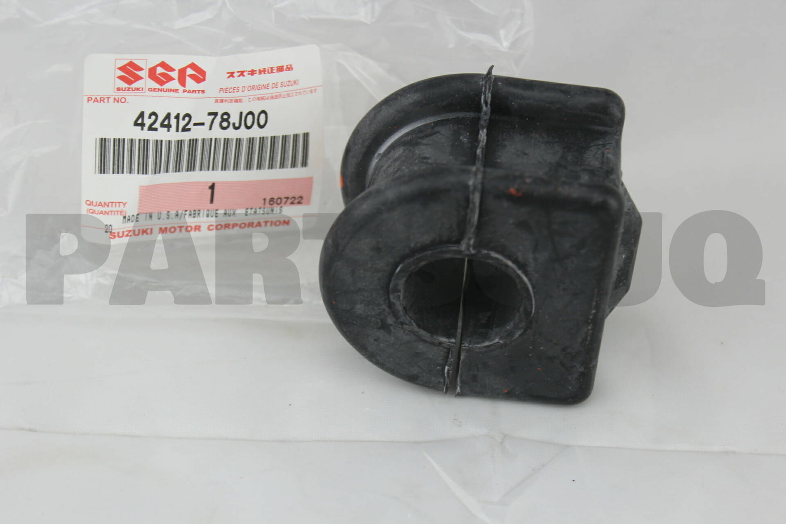 4241278J00 Genuine Suzuki MOUNT, FR STABILIZER 42412-78J00 | eBay