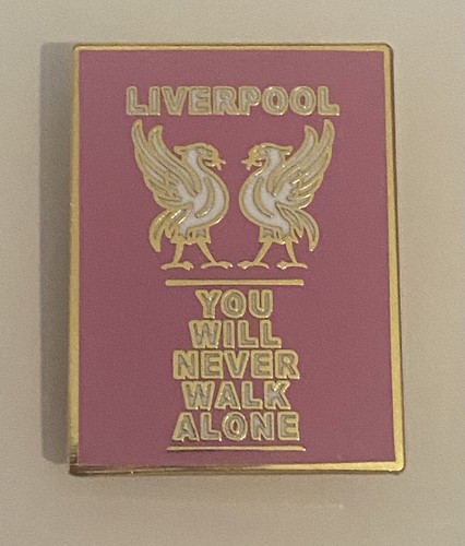 Liverpool FC pin Badge - Twin Liverbirds YNWA Badge - Pink | eBay