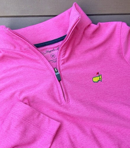 Magnolia Lane Tech Masters Pullover Women Medium 1/4 Zip Stretch Golf ...