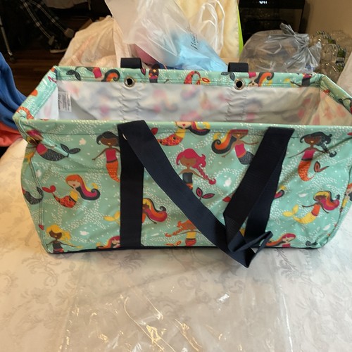 NEW!! Thirty One Large Utility Tote ( Mermaid Lagoon) | eBay