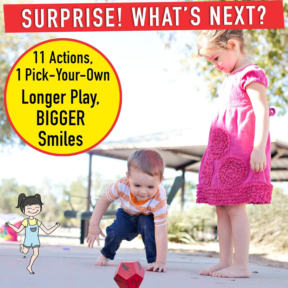 Exercise Dice for Kids Physical Education Equipment - Kids Outdoor Play ...