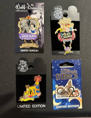 Rare Limited Edition Disney Pins Lot Of 4 | eBay