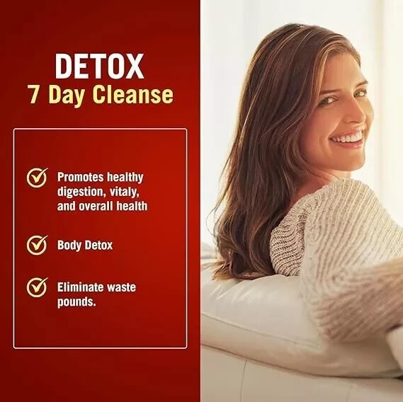 The Cleaner Women's 7 Day Formula 60 Cap Body Detox Fast Free 1st Class ...