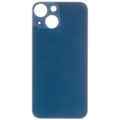 Back Glass Big Hole for Apple iPhone 13 Mini Blue Replacement Repair ...