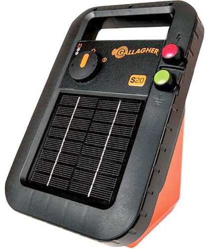 2Km Multi Wire Fence S20 SOLAR LITHIUM Electric Fence Kit Gallagher ...