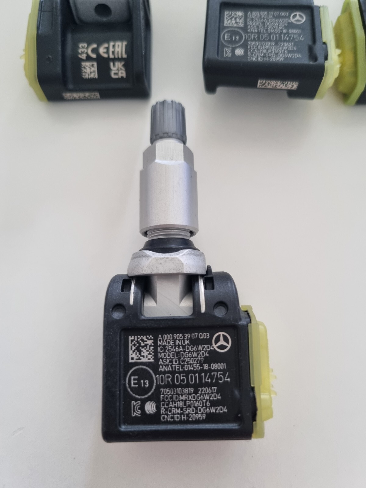 4 Stück Neue ORIGINAL Mercedes RDKS Reifendrucksensoren W212,W205,W447 ...