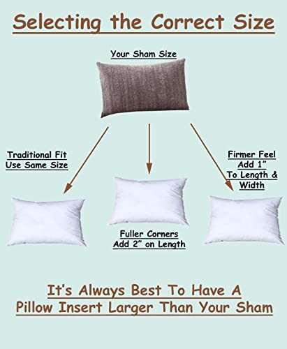 Pillowflex 16x26 Cluster Fiber Pillow Insert - Perfect Polyester Filled ...