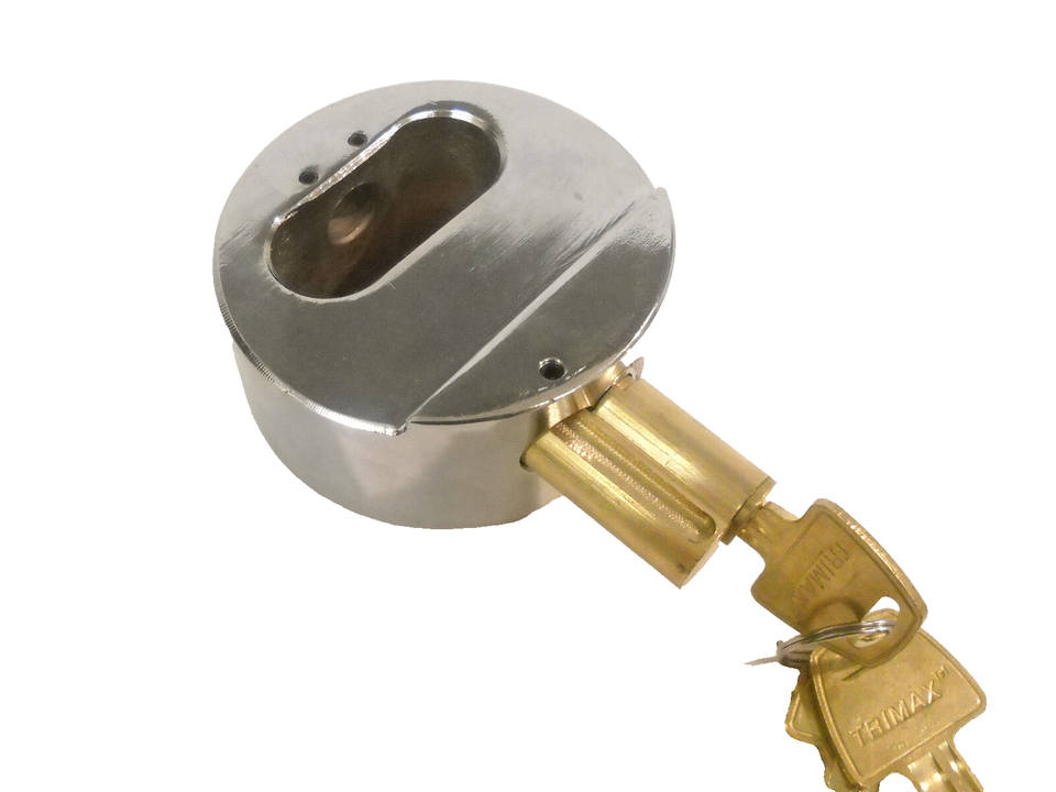 Tri Max Maximum Security Hidden Shackle Puck Lock Keyed Alike Trailer ...