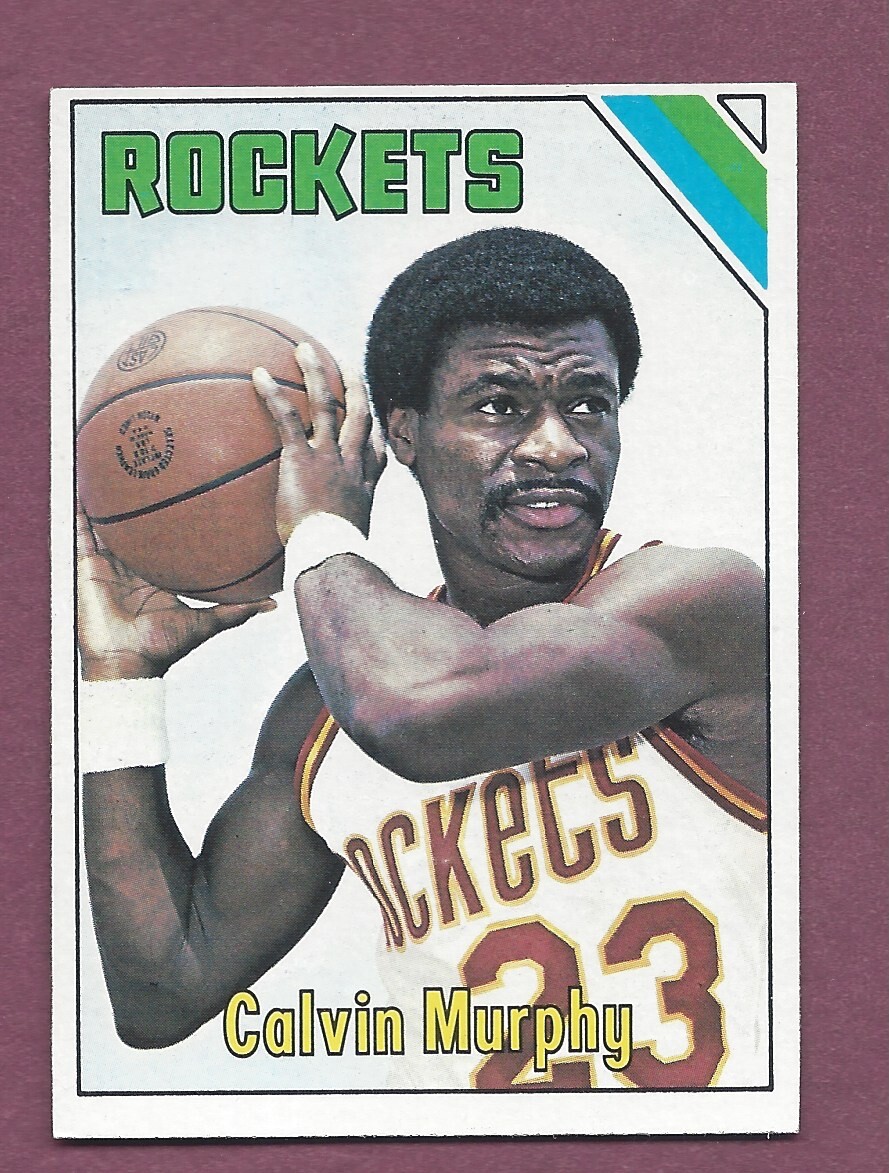 RAZOR SHARP PACK FRESH 1975 TOPPS BASKETBALL #180 CALVIN MURPHY HOF .99 ...