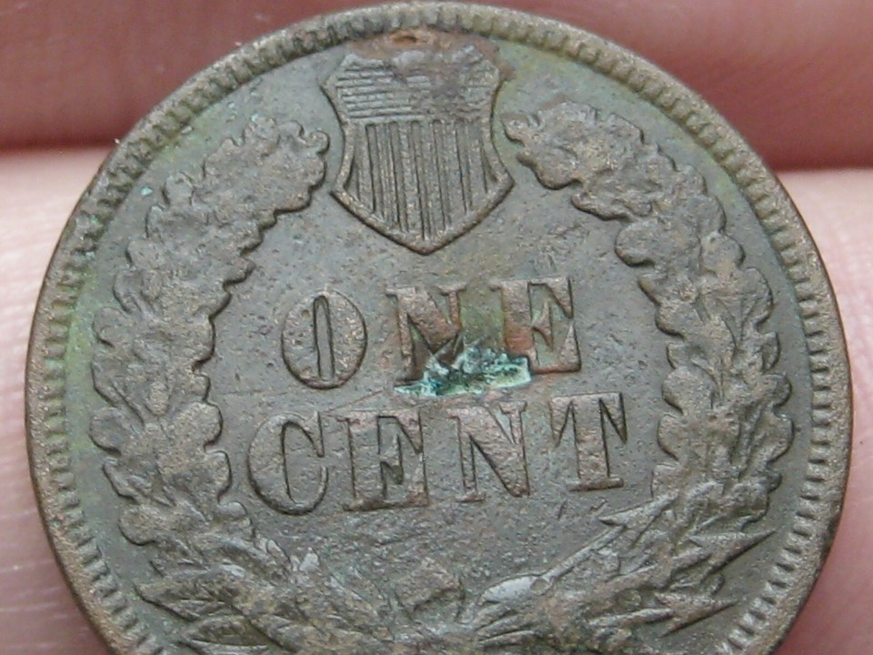 1871 Indian Head Cent Penny- Bold N, VG/Fine Details | eBay