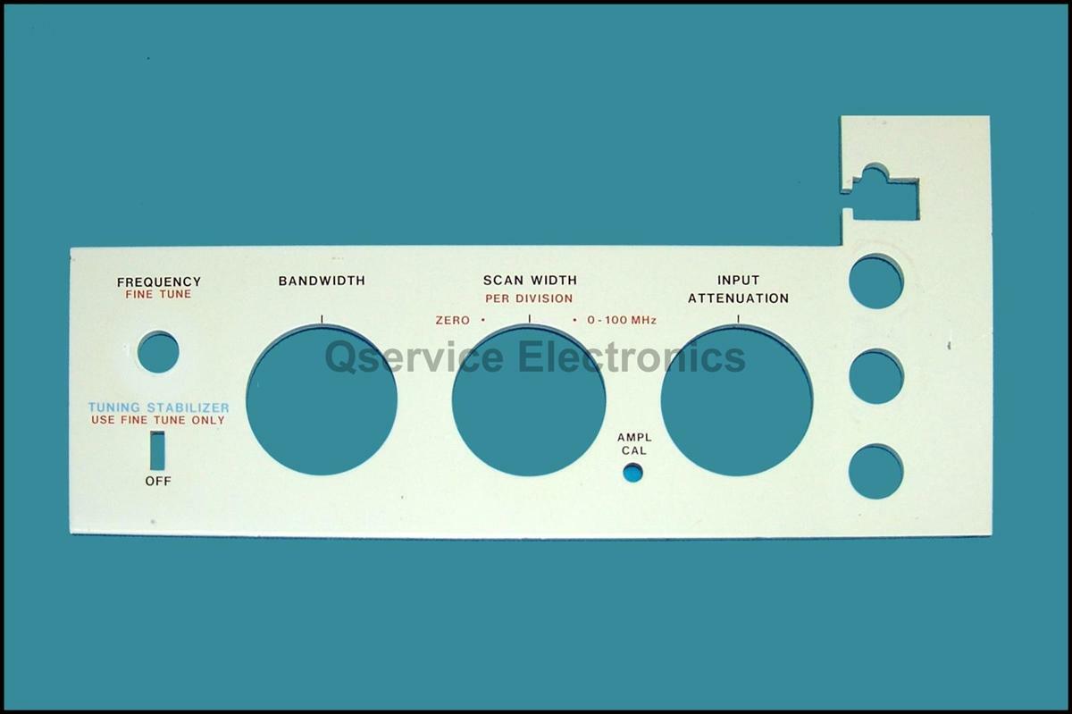 HP - Agilent 08553-00106 Panel Front Gray For 8553B Spectrum Analyzer ...