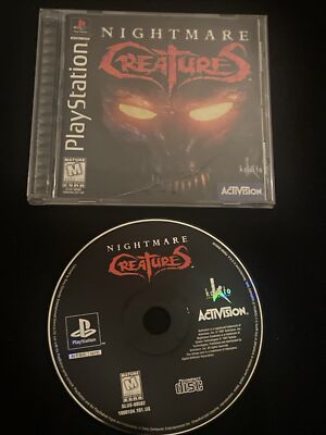 Nightmare Creatures (Sony PlayStation 1, 1997) PS1 | eBay