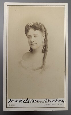 Madeleine Brohan Actrice Comédie Française Cdv Par Levitsky A Paris | eBay