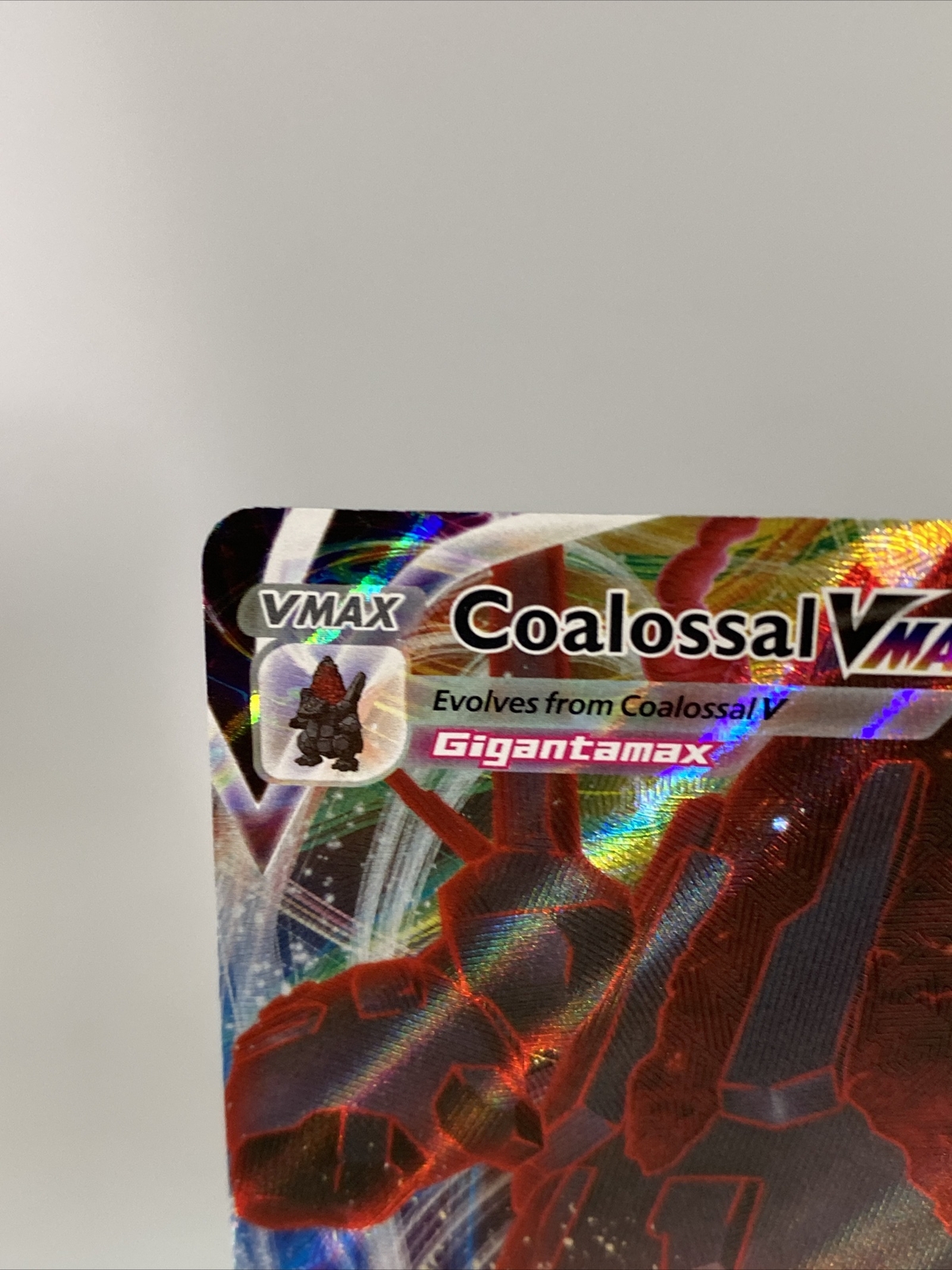 Pokemon - Coalossal VMAX - Vivid Voltage - 99/185 - Full Art - Pack ...