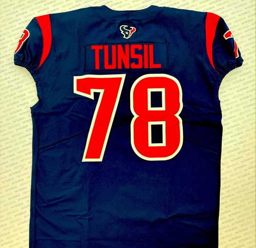 Laremy Tunsil 2021 Game Issued Color Rush Jersey Houston Texans ...