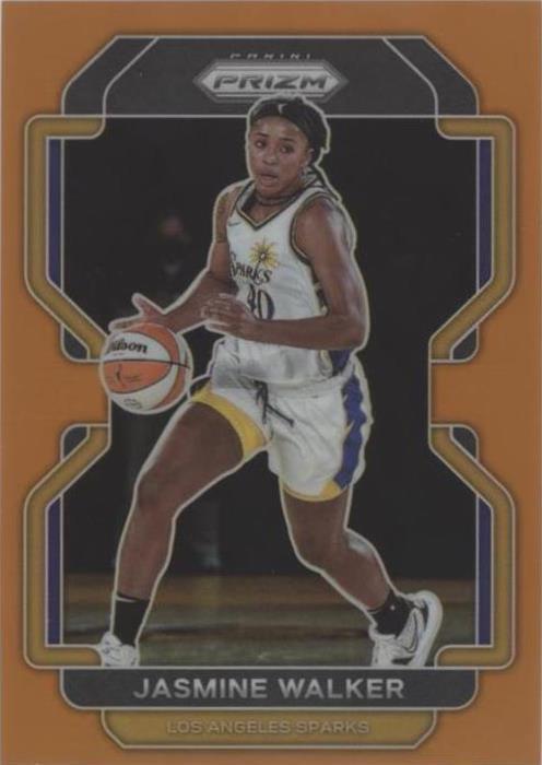 2022 Panini Prizm WNBA - Jasmine Walker #37 Orange Prizm /49 for sale ...