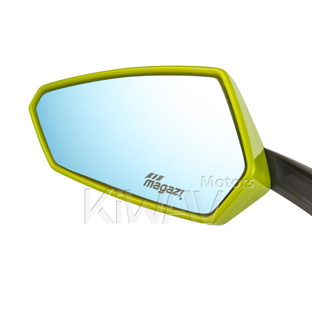 Tulip Green Black Rear Side view Mirrors for Suzuki Bandit GS400 SV GS ...