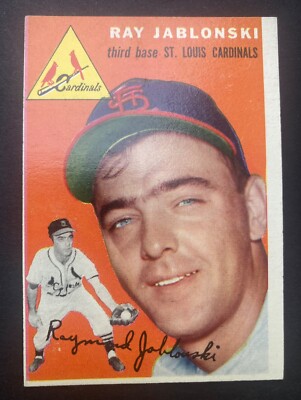 1954 Topps - Ray Jablonski #26 NM-Mint | eBay