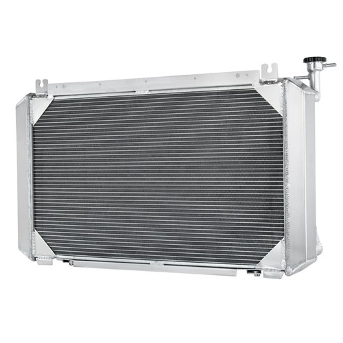 For Nissan Patrol GQ Y60 3.0L TD42 2.8/4.2 Diesel 4ROW Radiator+Shroud ...