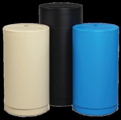 Complete round brine tank for water softener 18" x 33" float safety ...