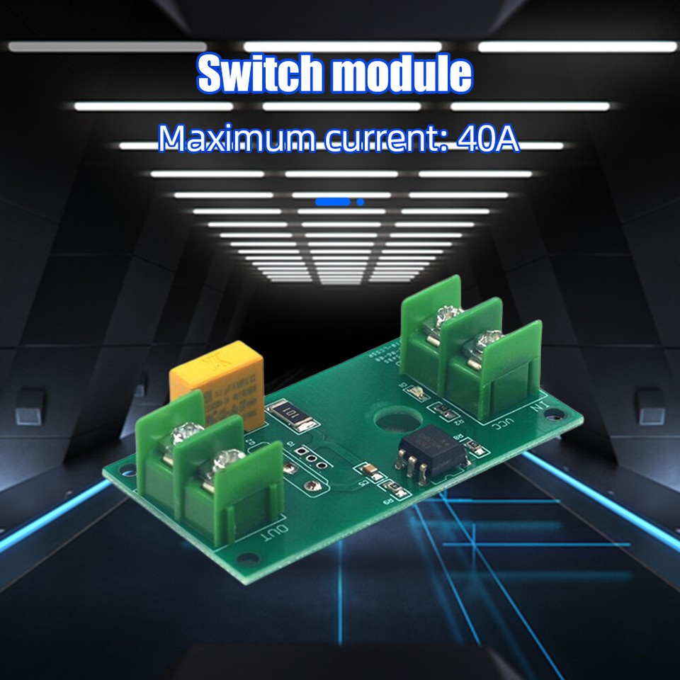 1 Channel SCR Solid State Relay Switch Module DC3-24V Switch Module SSR ...