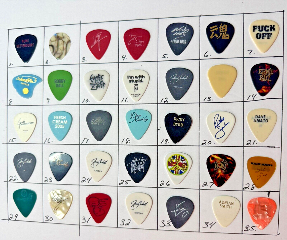 Poison Bobby Dall Tour Concert Guitar Pick #09 | eBay