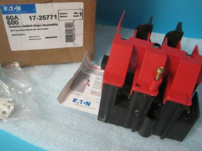 Eaton Generic Switch Base Assembly 17-25771 Red Top w/ lug stop for NF ...
