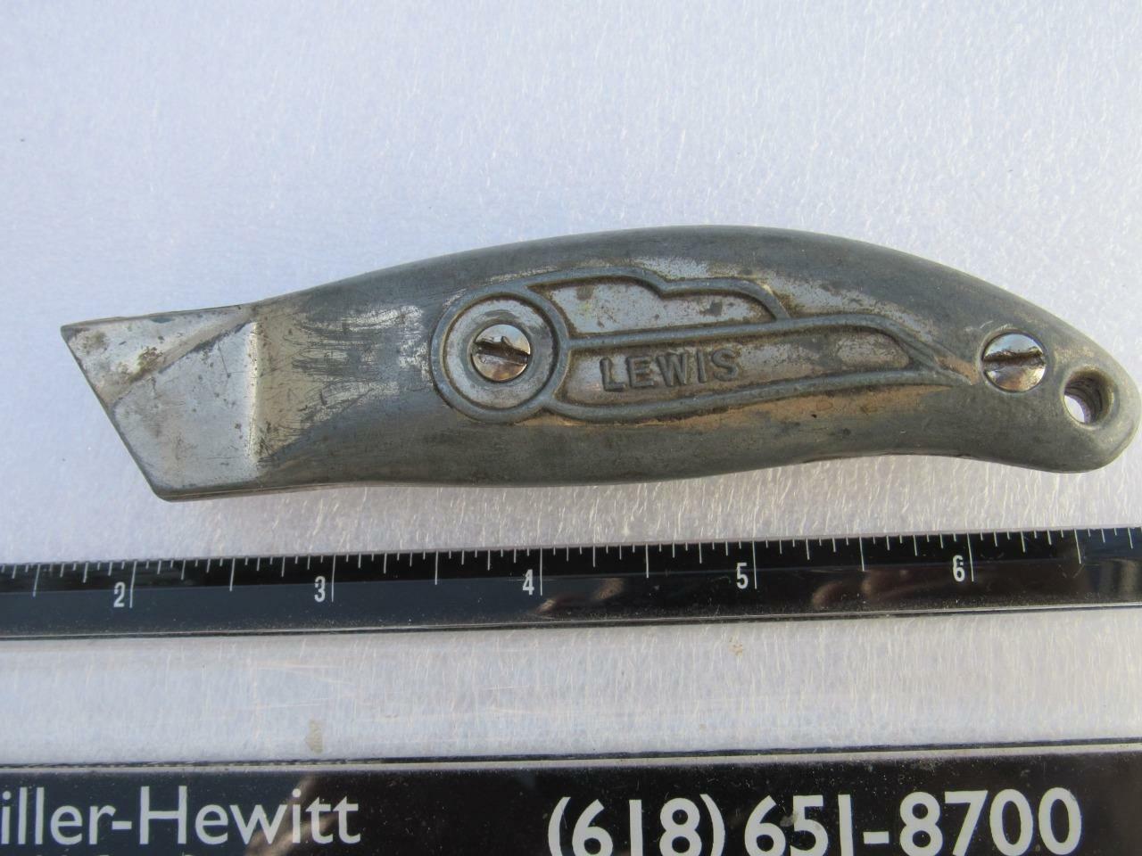 Antique Lewis Razor Box Cutter Knife Tool (2021D1) | eBay