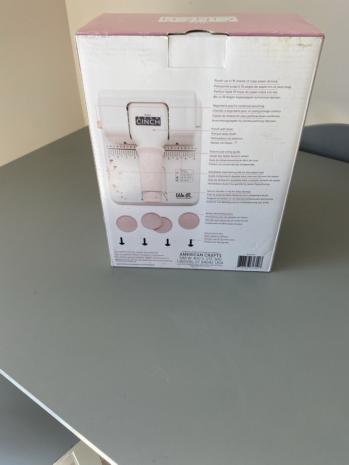 we r memory keepers mini cinch Bookbinding Machine | eBay