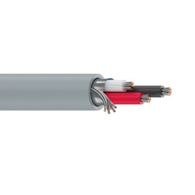 1000' 18/3 Shielded Communication & Control Cable PVC Jacket Gray 300V ...