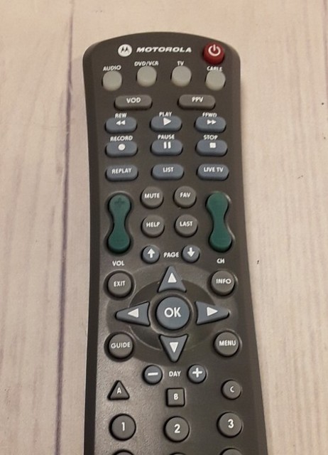 Motorola 1072ba1 H C a Remote Control DVD VCR Cable TV A071604 for sale ...