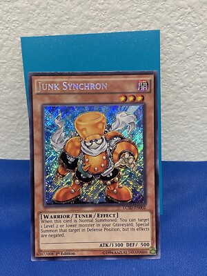 Yugioh Junk Synchron 1st Ed Secret Rare LC5D-EN002 NM | eBay