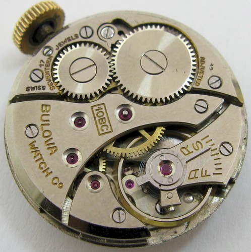 Bulova 10BC watch 17 jewels movement for part | eBay