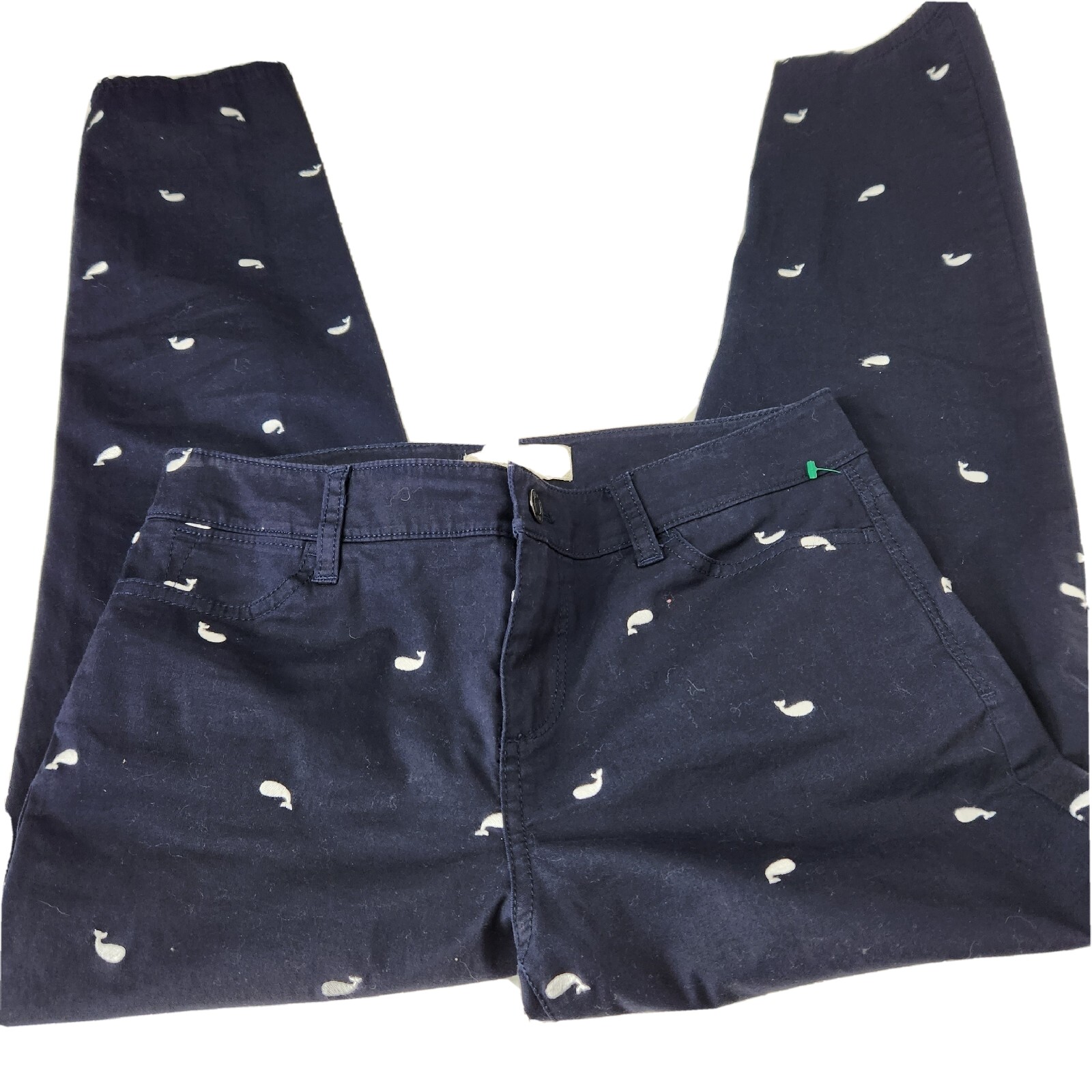 Talbots Women's Size 4P Whale Pants Navy | eBay
