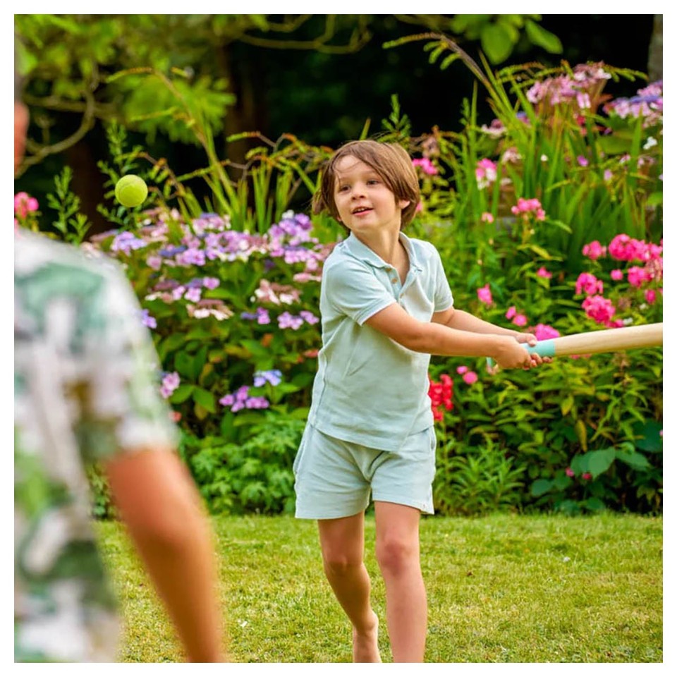 Tp Bois Rounders Set Batte Balle 4 Base Embouts & Transport Sac 8-12 ...