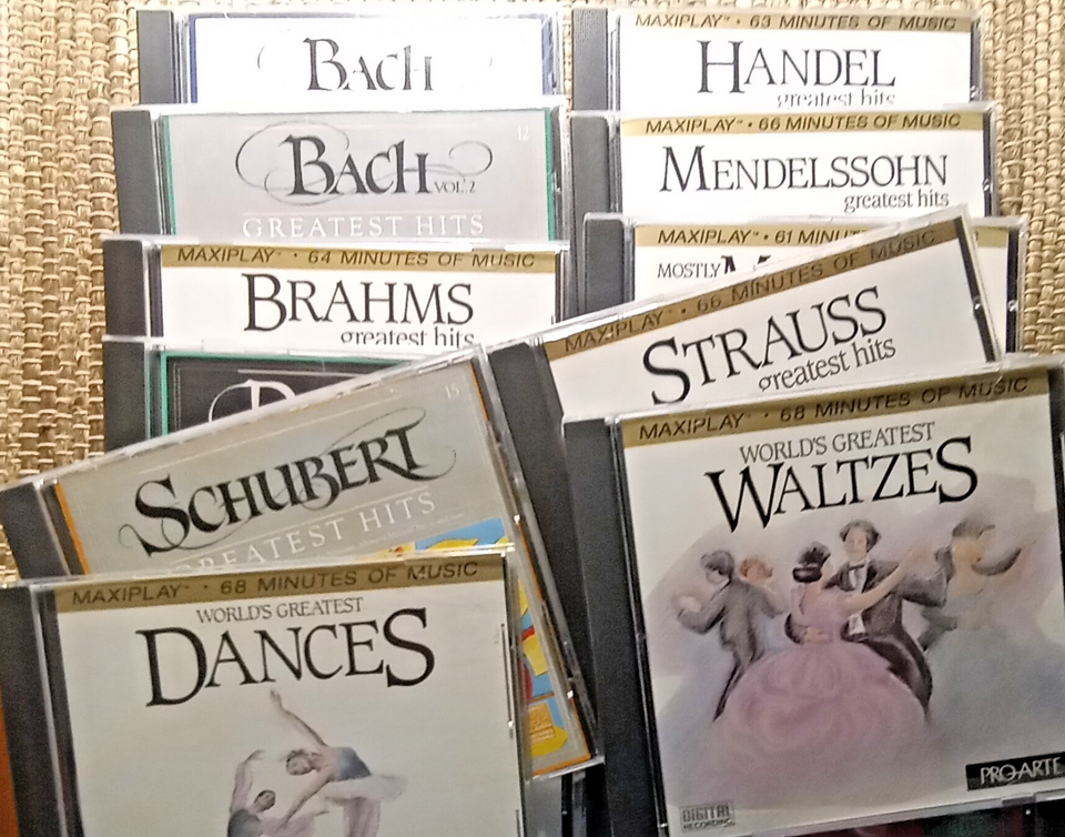 14 Classical CD Lot-GREAT INTRODUCTION TO CLASSICAL MUSIC! GREAT GIFT ...