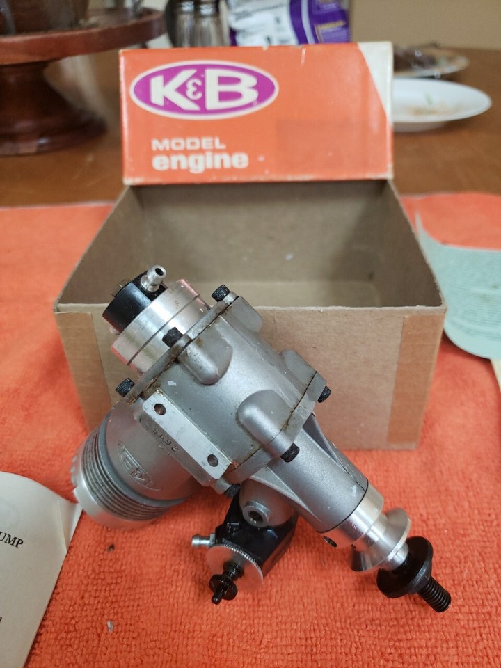K&B engine - k&b 40 Front Rotor RC W/perry Pump And Carb - Quicky 500 ...