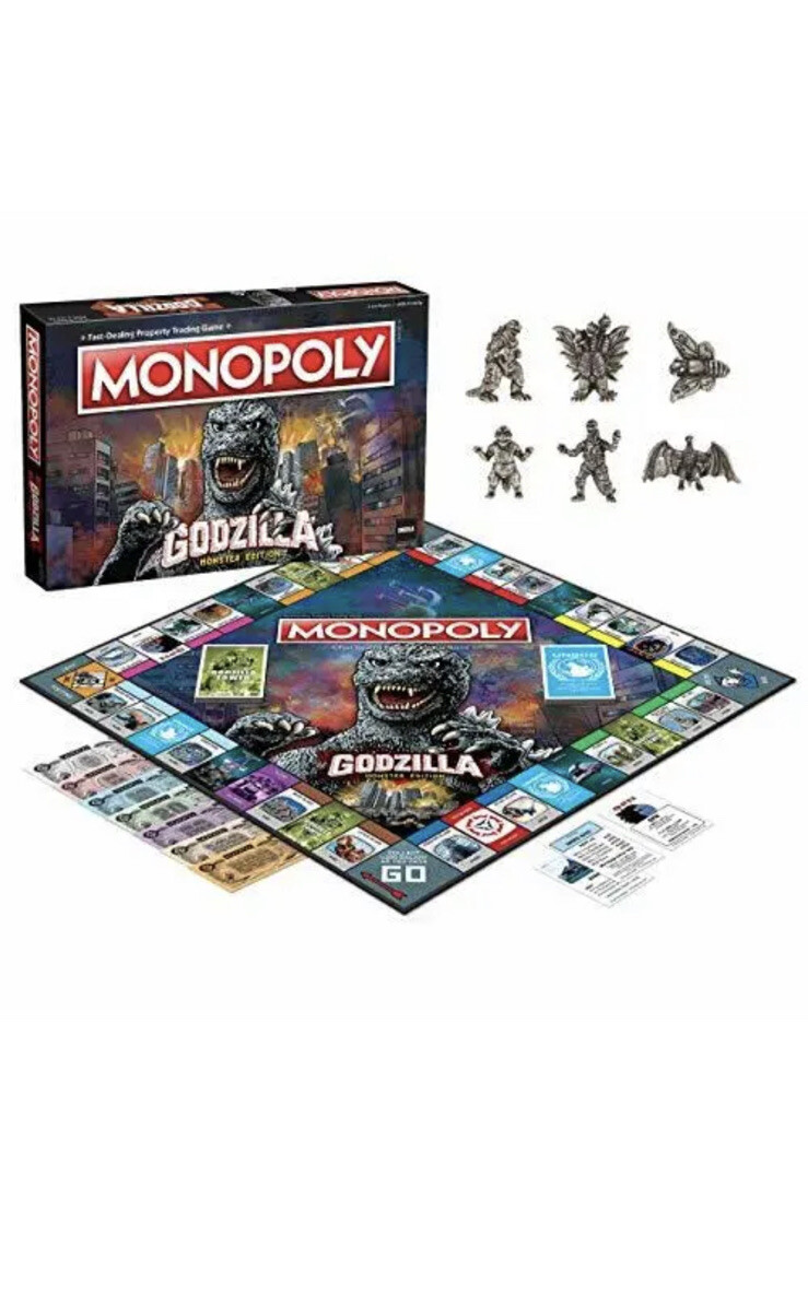 Monopoly Godzilla Monster Edition Board Game for sale online | eBay