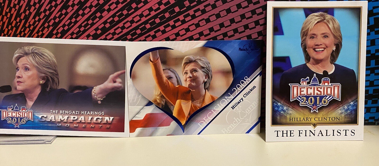 BenchWarmer 2008 Limited Hillary Clinton Decision 2008 BLUE Card #1 ...
