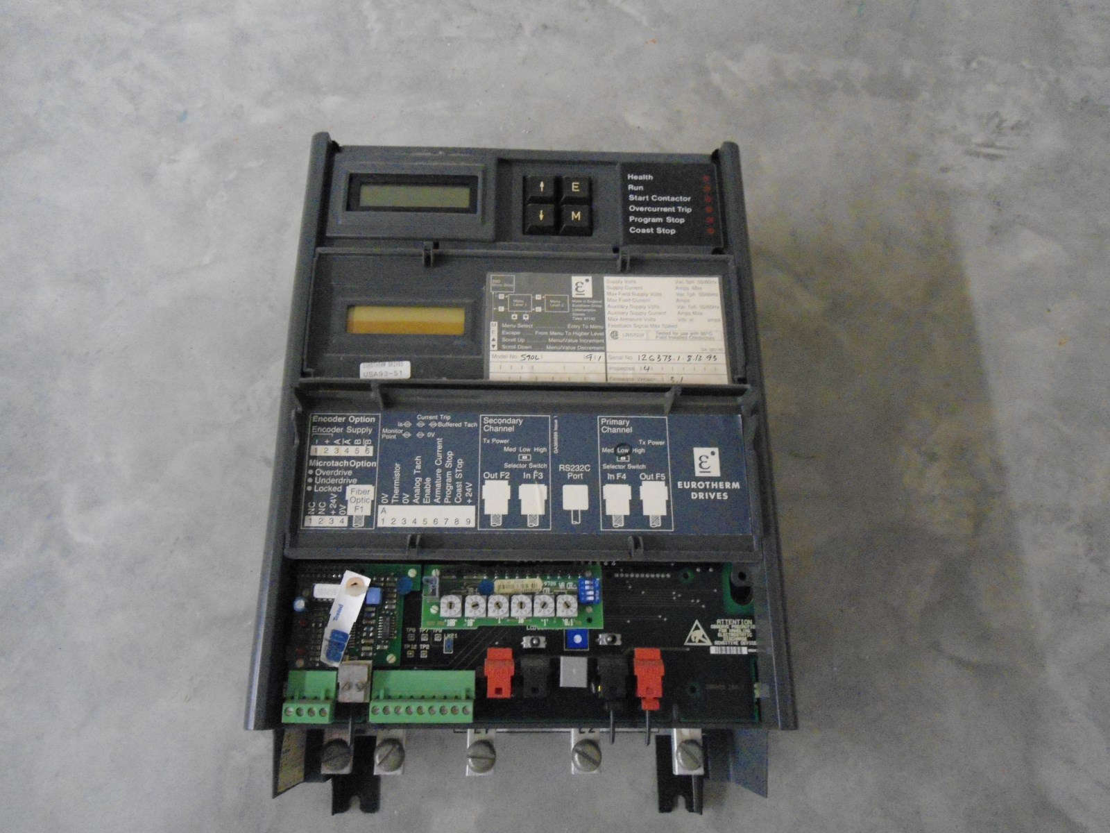 Eurotherm SSD 590 Series DC Drive 20HP 480V 590L/0350/9 #3 | eBay