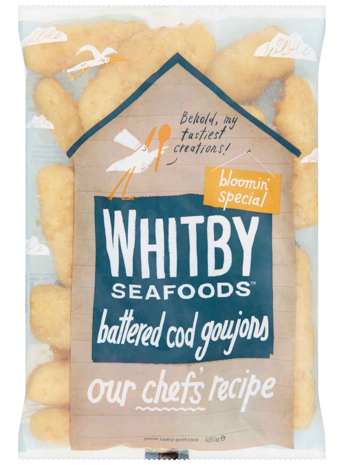 Whitby Frozen MSC Battered Cod Goujons - 10x450g | eBay
