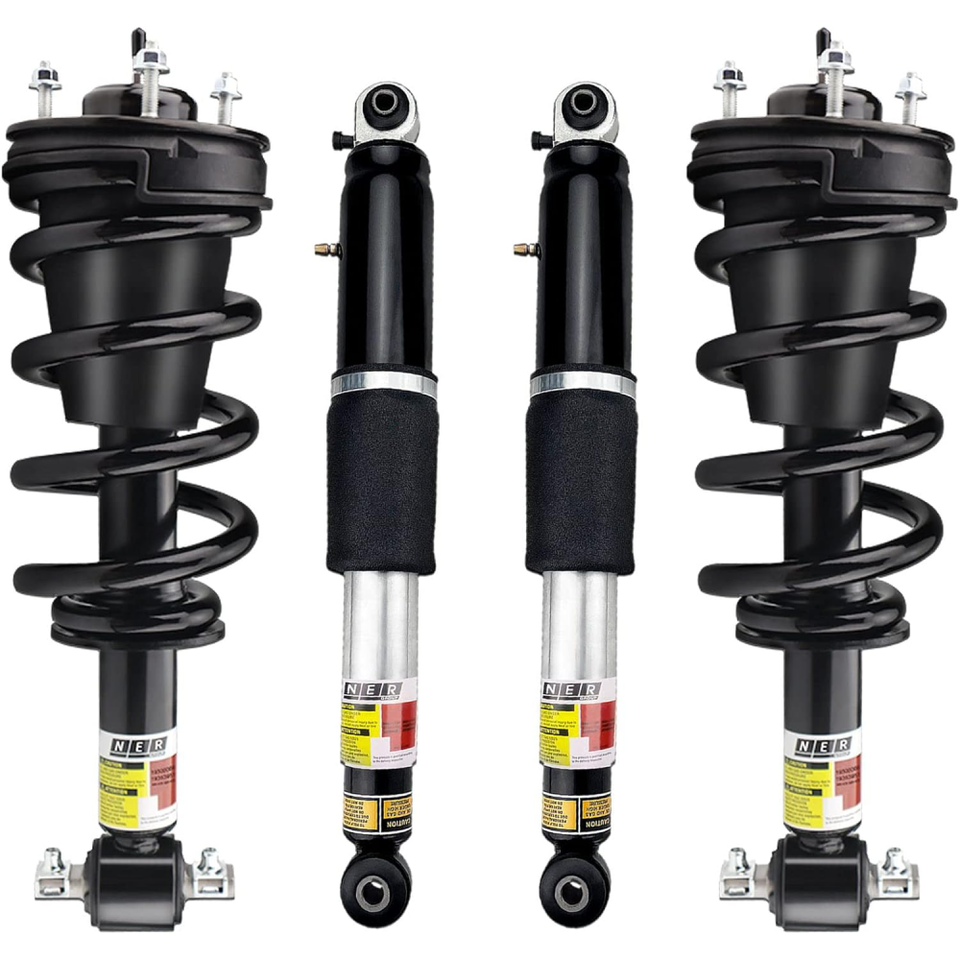 4x Front Rear Shock Struts w/MagneRide For Cadillac Escalade Tahoe GMC ...