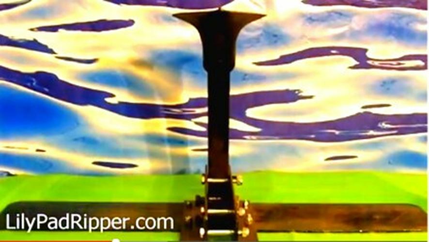 Lily Pad Ripper | Water Lily Pad Root Puller Tool that you pull behind ...