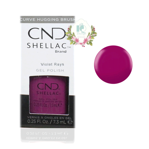 CND Shellac UV Gel Polish 0.25 oz NIB Violet Rays | eBay